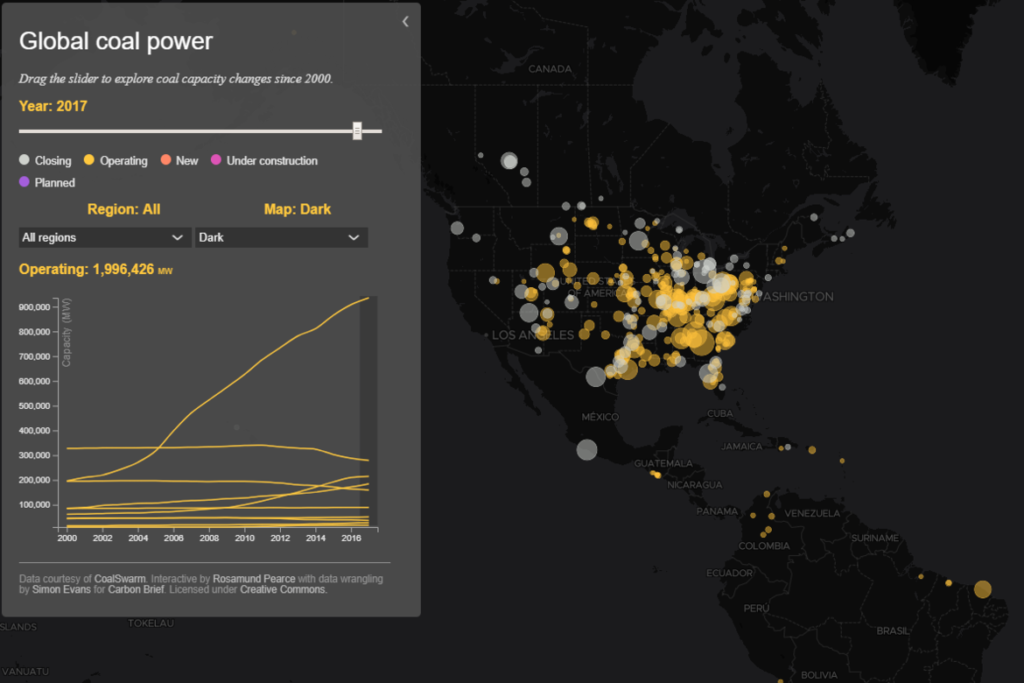 Mapping the World’s Coal Capacity – Center for Data Innovation
