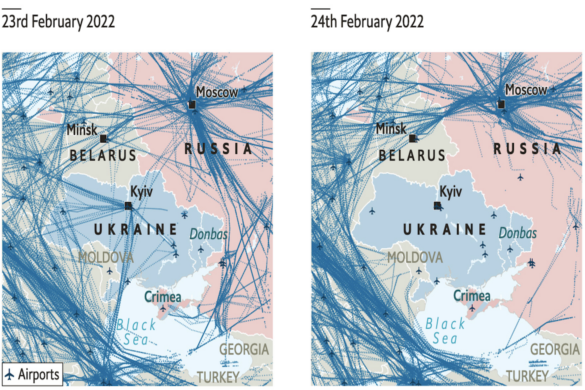 Visualizing the Active Conflict Zone in Ukraine – Center for Data ...