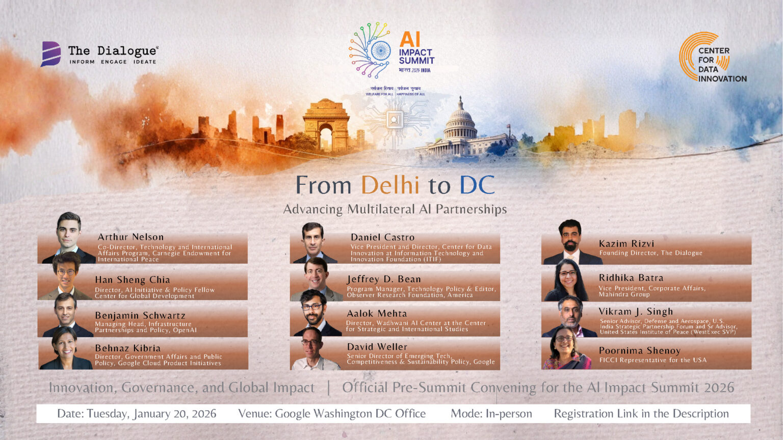 Advancing Multilateral AI Partnerships: A Pre-Summit Event for 2026 AI ...